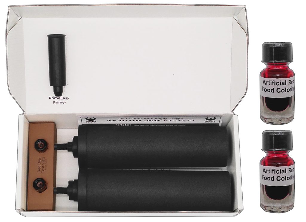 Phoenix Gravity New Millennium Edition™ Filter Elements